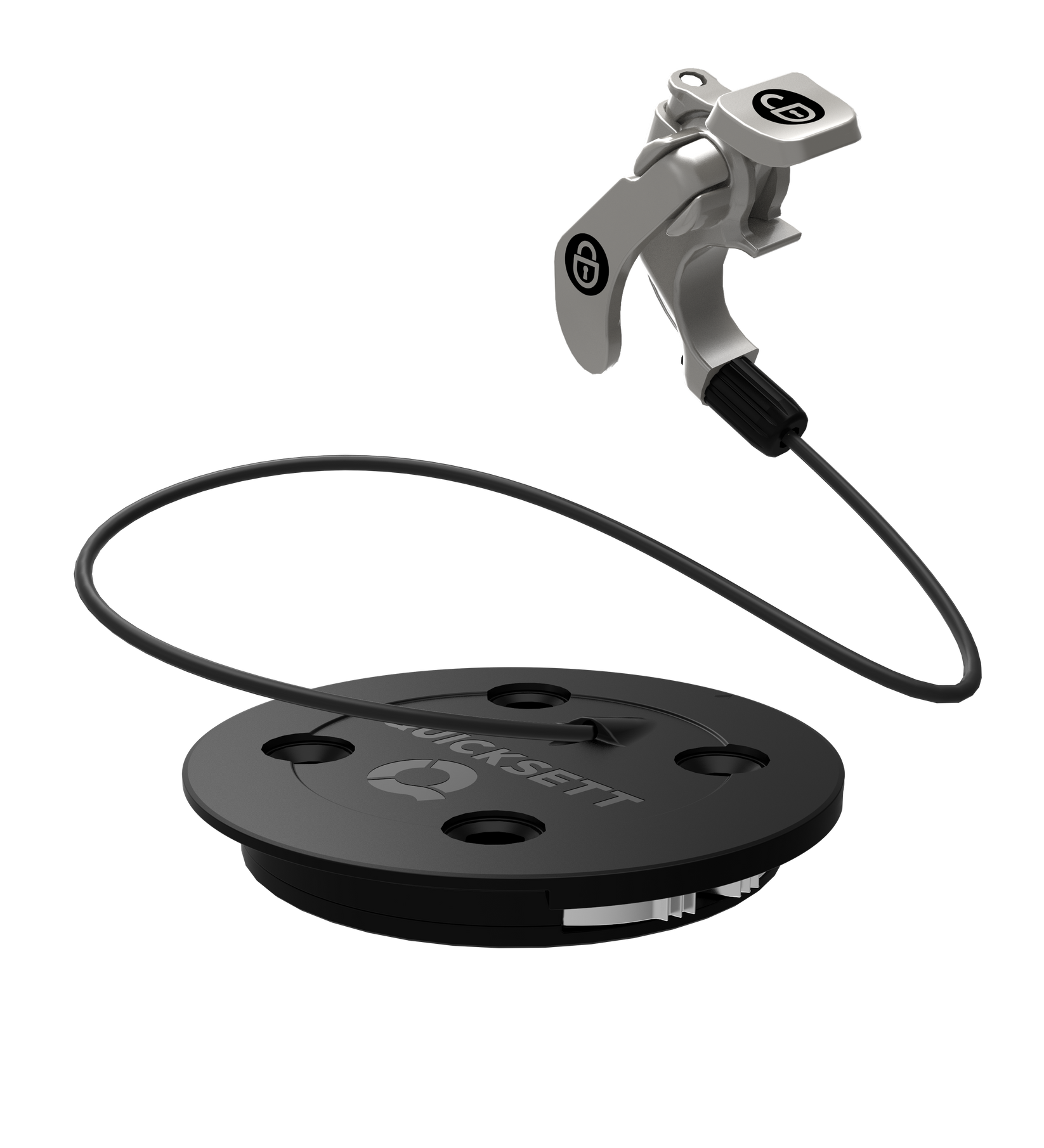 QuickSett: Rotating disc for snowboard binding – Black-Line